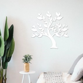 dřevo života Dřevěný strom  na zeď JARO Barevný vzor: Bílá, Rozměry (cm): 20x20