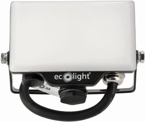 ECOLIGHT LED reflektor 10W 2v1 - neutrální bílá + čidlo pohybu