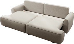 PCo Pohovka OVIEDO, 250 cm Barva látky: Černá (Abriamo 08)