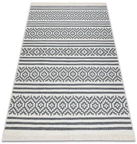 koberec TWIN 22996 geometrická, pruhy bavlna, oboustranný, E velikost 80x300 cm | krásné koberce cz