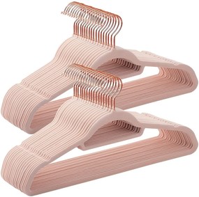 Sametové ramínka Hanga - 50 kusů