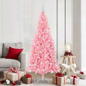Vánoční stromeček Růžová 180 cm PVC 3396432