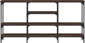 vidaXL Konzolový stolek 160 x 29 x 80 cm kompozitní dřevo [839067] Barva: dub sonoma
