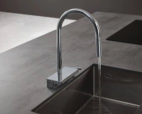 Hansgrohe Aquno Select M81, páková kuchyňská baterie 170, vytahovatelná sprška, 3jet, sBox, chromová, HAN-73831000