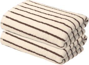 Livarno® Froté ručník, 2 kusy, 50 x 100 cm (krémová)