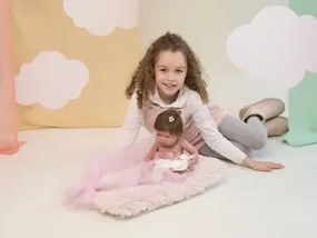 Llorens 73804 NEW BORN HOLČIČKA - realistická panenka miminko s celovi