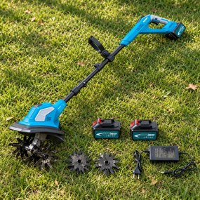 Akumulátorový rozkládací kultivátor HAYAMI SY-818 + 2x baterie + příslušenství