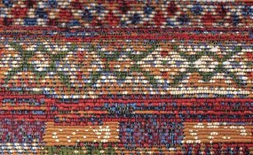 Oriental Weavers, Kusový koberec Zoya 821 R – na ven i na doma, 200x285, červená, chodba / předsíň