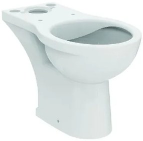 Ideal Standard Eurovit - WC kombi mísa, Rimless, bílá WV02501