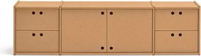 TV stolek v přírodní barvě 157x42x40 cm Wally – Teulat
