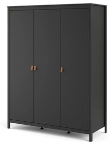 Šatní skříň Alta - 150 x 199 x 58,5 cm | černá