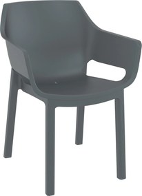 Židle Dora – tmavě šedá