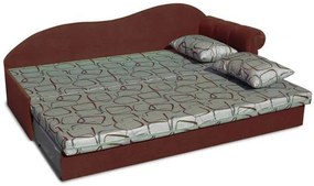 Jednolůžková postel (válenda) 70 cm Lane II (Cihlová 41 + Dodo 1008) (P). 793128