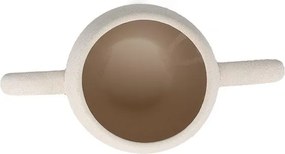 Bílá keramická váza (výška 30 cm) Bullet – S|P Collection