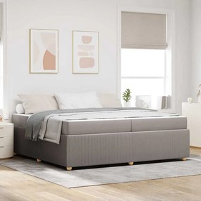 Rám postele Taupe 200 x 200 cm textil 3398435