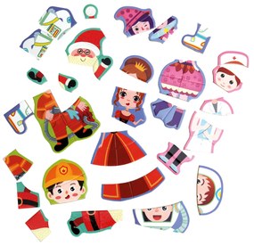 Bino Magnetické puzzle Postavičky
