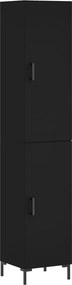 vidaXL Skříň highboard 34,5 x 34 x 180 cm kompozitní dřevo [3198786] Barva: Betonová šedá