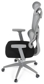 Autronic Kancelářská židle KA-K2081 Barva opěráku: Šedá