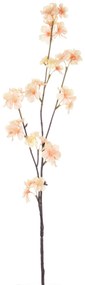 Větvička s lososovými květy Blossom - 80 cm