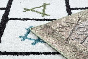 Dywany Łuszczów, Dětský kusový koberec Fun Hop green, 160x220, vícebarevná, dětský pokoj