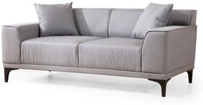 Atelier del Sofa 2-místná pohovka Petra 2 - Light Grey, Světlá Šedá