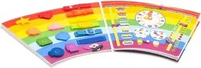 2KIDS TOYS Activity board Duha / Senzorická hračka / od 3 let