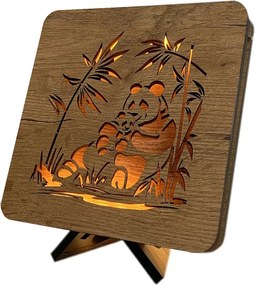 Li-Go "Pandy" lampa 19x19 cm provedení povrchu: bříza
