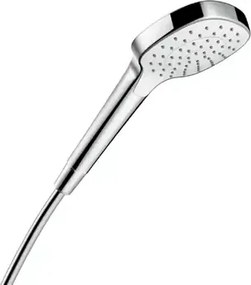 Hansgrohe Croma Select E - Sprchová hlavice | EcoSmart | bílá/chrom