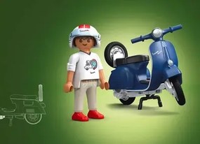 Playmobil® Licensed Vehicles 71622 1969 Vespa 150 Sprint Veloce, modrá