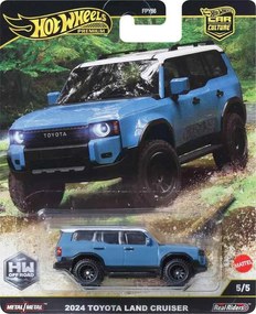 Hot wheels prémiové auto car culture, 2024 toyota land cruiser