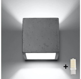 Brilagi | Brilagi -  LED Nástěnné svítidlo MURO 1xG9/3,5W/230V beton | BG0540