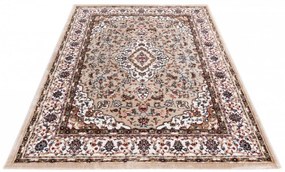 Obsession, Kusový koberec Isfahan 740 beige, 80x150, béžová, obývací pokoj