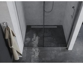 Mexen Apia rozsouvací sprchové dveře 140 cm, Průhledné, Chromovaná - 845-140-000-01-00