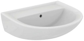 Ideal Standard Eurovit - Umyvadlo 55x46 cm, s přepadem, bez otvoru pro baterii, bílá W332701