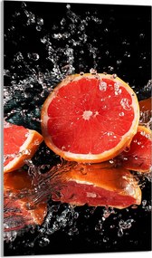 Skleněná Krájecí Deska 30x52 Grapefruit Do Kuchyně