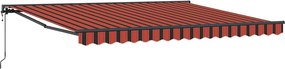 Rám markýzy Oranžová a Černá 400 × 300 cm 3330520