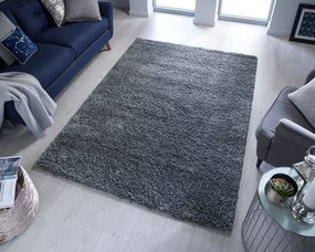 DOPREDAJ: 60x110 cm Kusový koberec Brilliance Sparks Anthracite, 60x110, šedá, obývacia izba, Flair Rugs