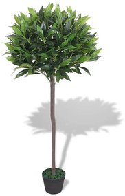 Umělá rostlina vavřín s květináčem 125 cm zelený - Default Title