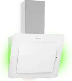 Klarstein Helena 60, digestoř, 60 cm, nástěnná, 553 m³/h, LED display, bílá