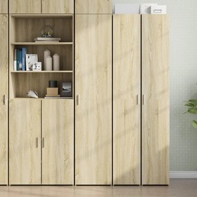 Skříň highboard dub sonoma 40 x 42,5 x 185 cm kompozitní dřevo 3281401
