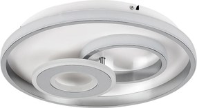 Rabalux Chromové stropní LED svítidlo Celinda 400mm 40W 5230