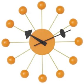 Ball Clock oranžová Vitra