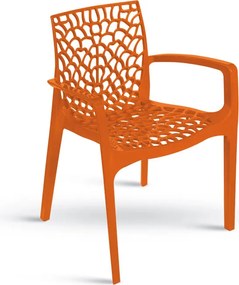 Stima Plastové křesílko GRUVYER Barva plastu: Arancio