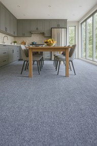 Condor Carpets, Metrážový koberec Classica 28, zátěžový, na míru, šíře 4m,5m, modrá, ab (mřížka), chodba / předsíň