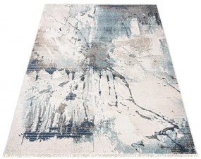 Moderní kusový koberec RIVOLI MD32A Abstraktní světle béžový Rozměr: 120x170 cm