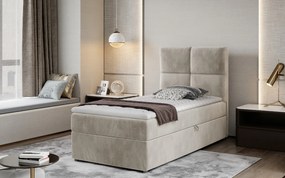 Rivia boxspring postel 90x200 Materiál / Dekor: Paros 02