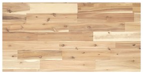 Koupelnová deska neošetřená 100x40x2 cm masivní akáciové dřevo 3279657