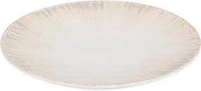 Světle šedý porcelánový talíř ø 25 cm Nuance – BonBistro