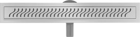Mexen Flat 360° M09 rotační lineární odtok 60 cm, chrom - 1028060-40