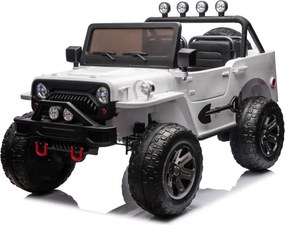 LEAN CARS Elektrické autíčko JH-102 4x4, bílé